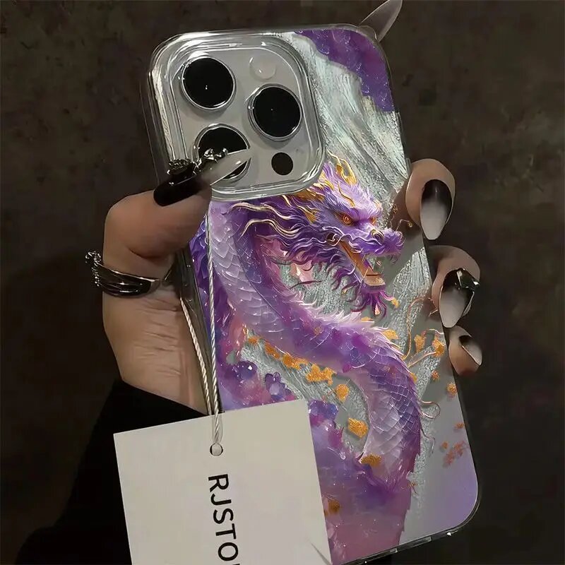 Чехол для iPhone 13 pro max с драконом