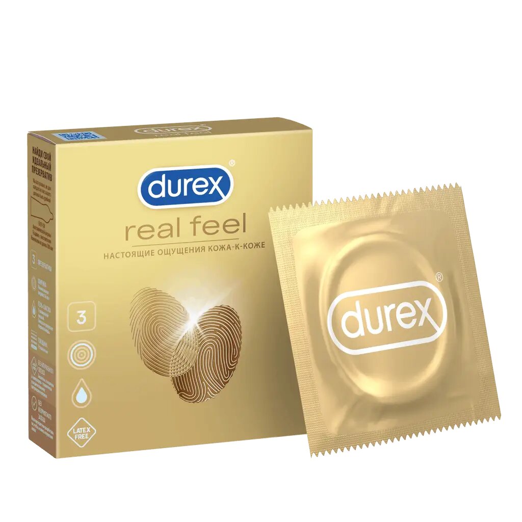 Презервативы Durex RealFeel 3 шт