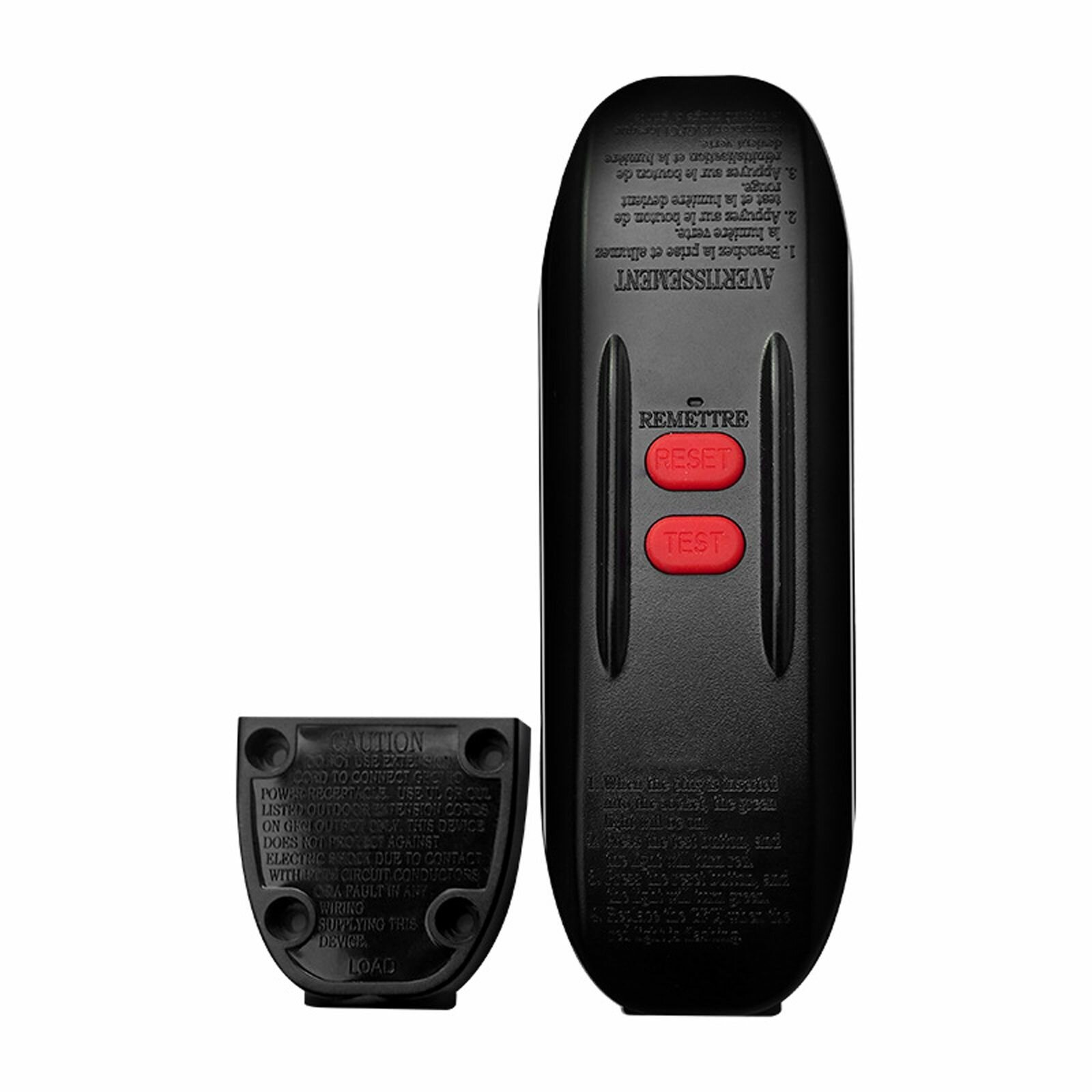 Открытые ворота GFCI, 15А с закрытой от посторонних глаз дверью.