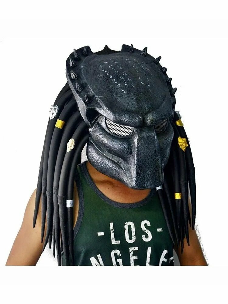 Хэллоуин косплей реквизит / Инопланетные войны / Маска хищника, 30 X 27CM