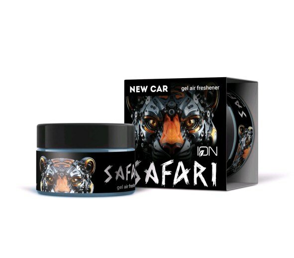 Освежитель (ароматизатор) на панель гелевые ION SAFARI New Car