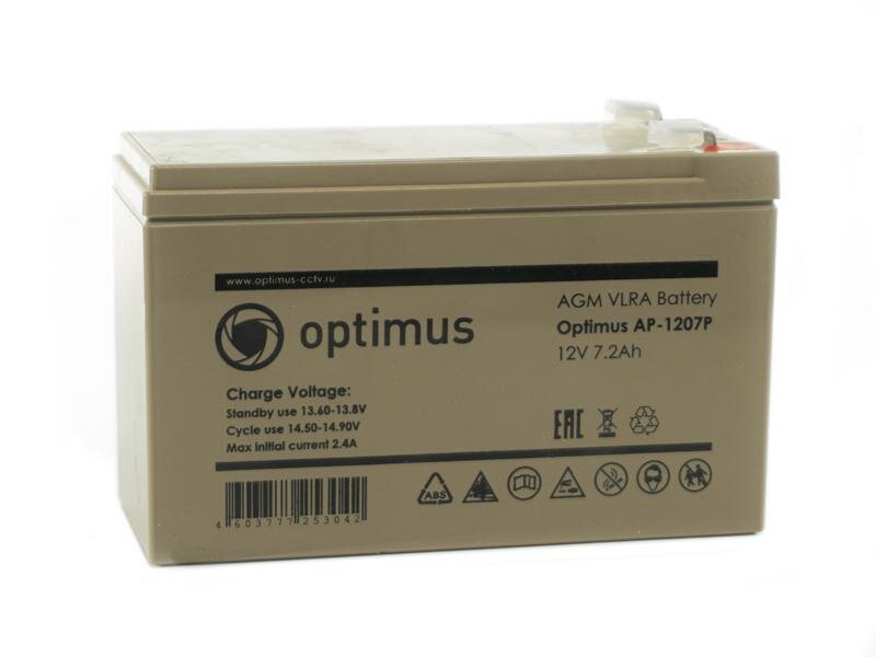 Аккумулятор Optimus AP-1207P