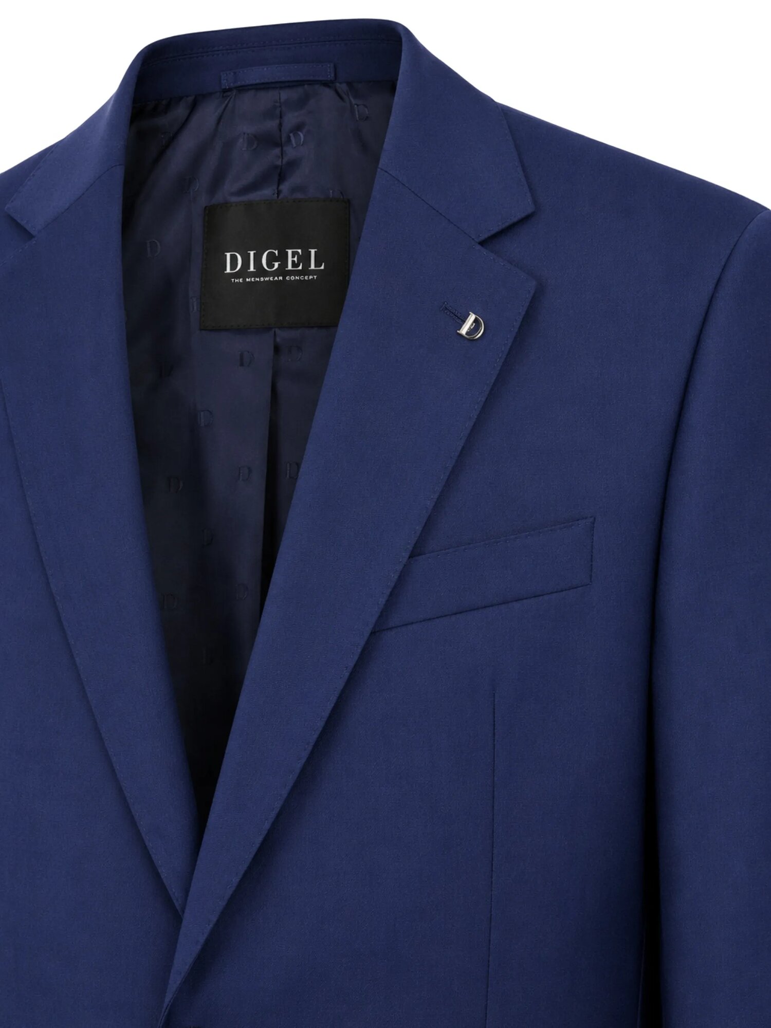 Комбинезон Digel Single-breasted notch-lapel suit, размер 54, blue — фото 1