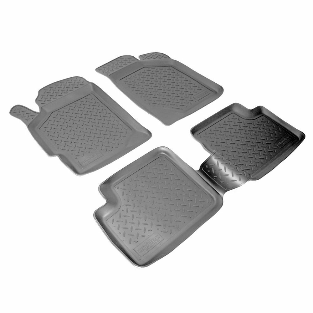 Коврики салонные для Kia Spectra FE RUS 2006 NORPLAST NPL-Po-43-44