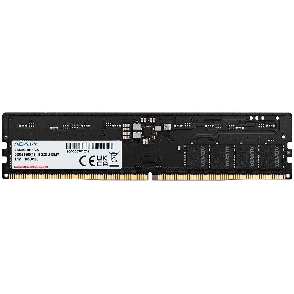 Модуль Памяти DDR5 16Gb AData 5600 AD5U560016G-S