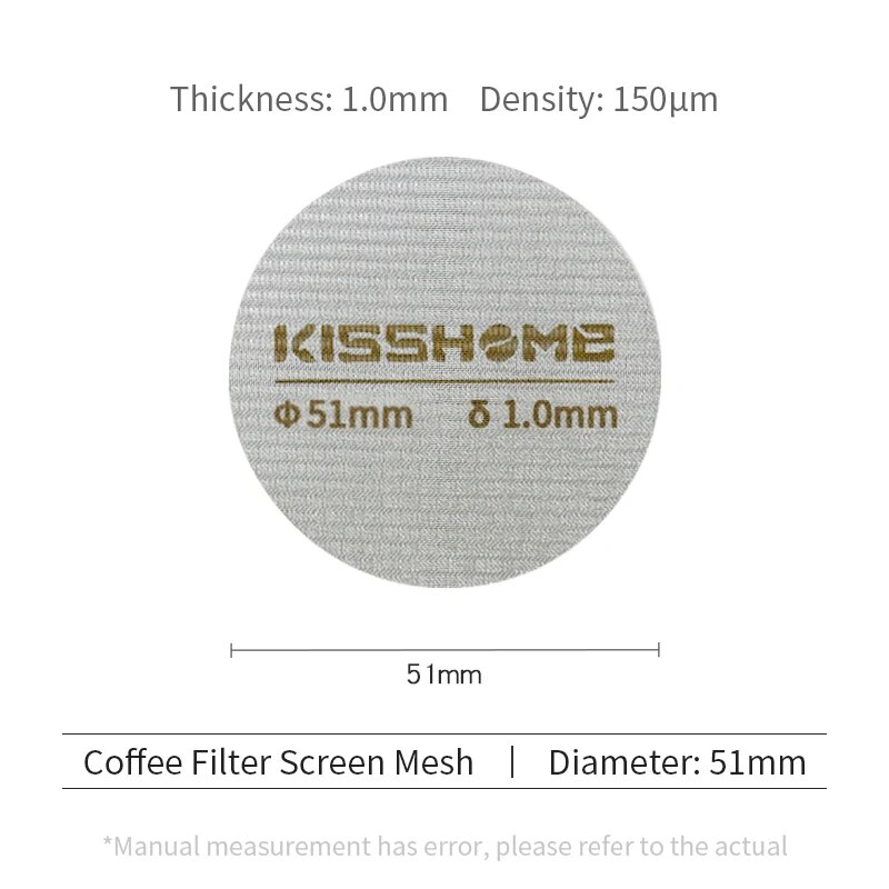 Конусный фильтр для кофе KissHome, 51mm, 1.0mm