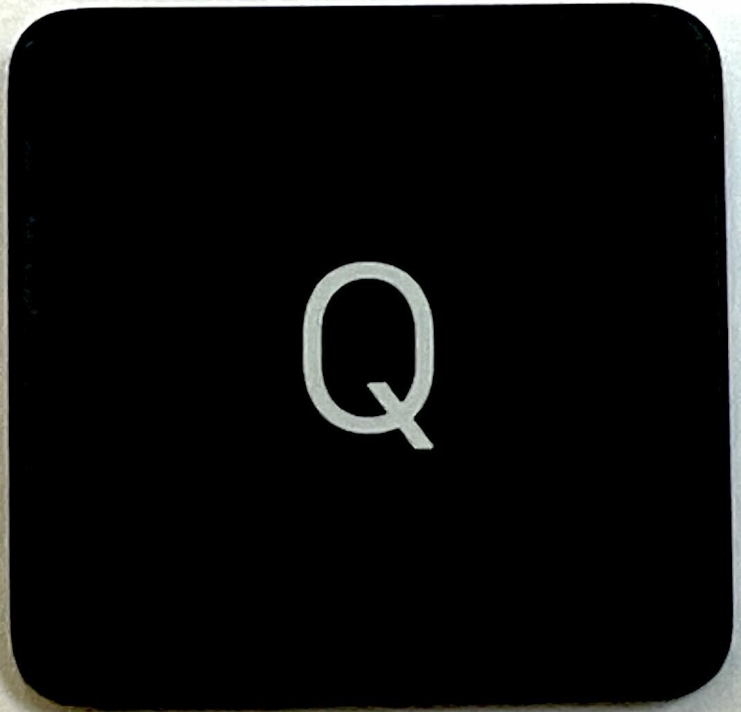 Кнопка клавиша Q Macbook Air, Pro M1 2019-2022