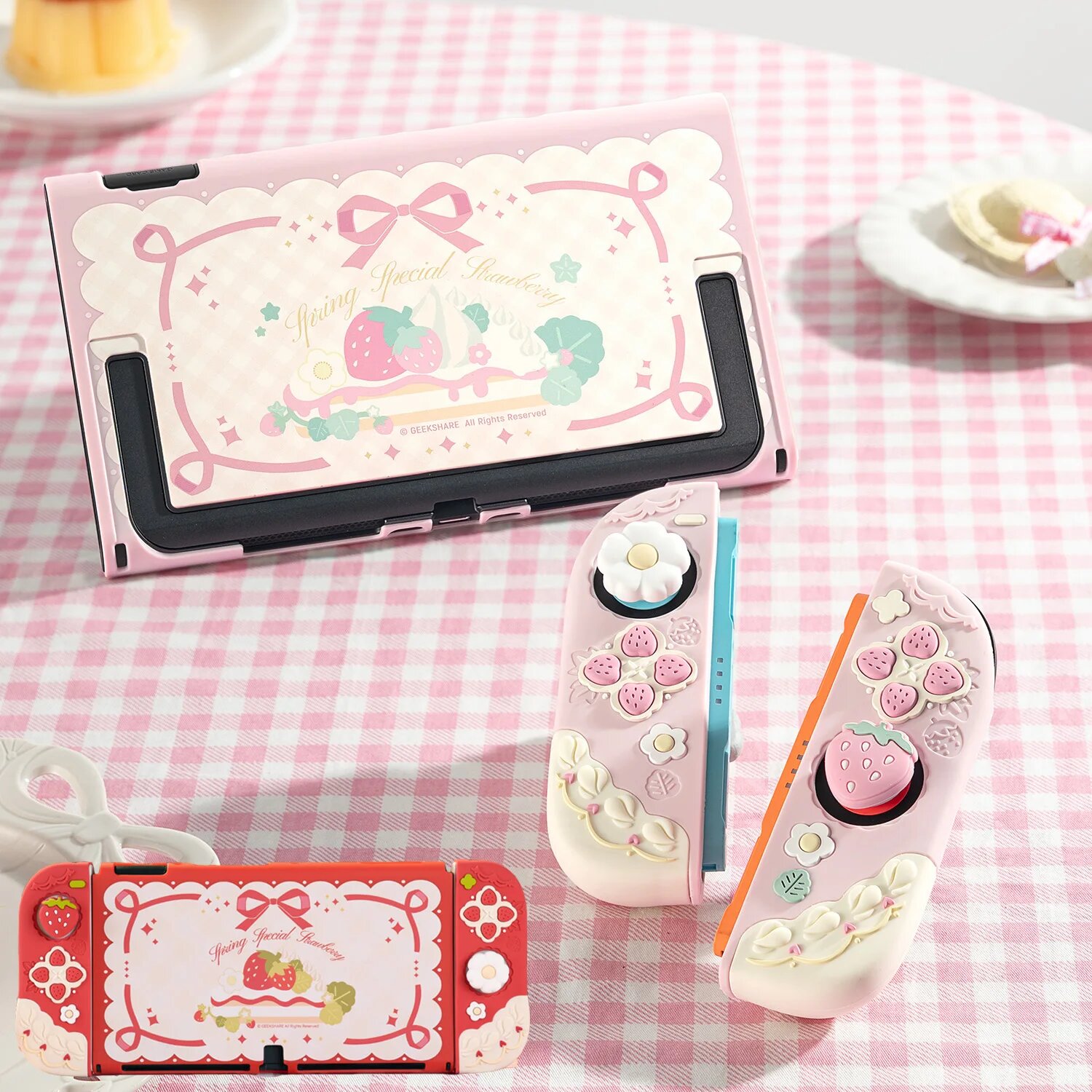 Чехол для Nintendo Switch красный, For Switch — фото 1