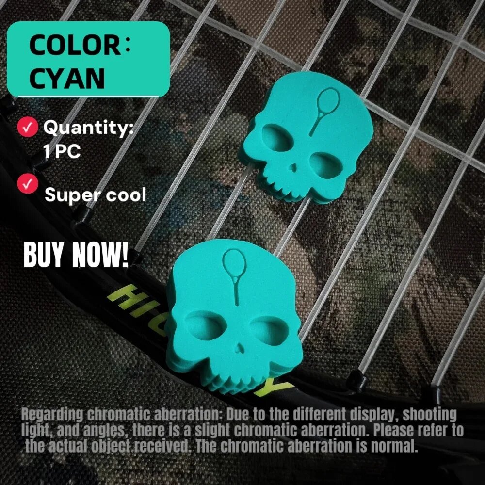 Си silicona виброгаситель для теннисной ракетки wqbzq-01k Cyan