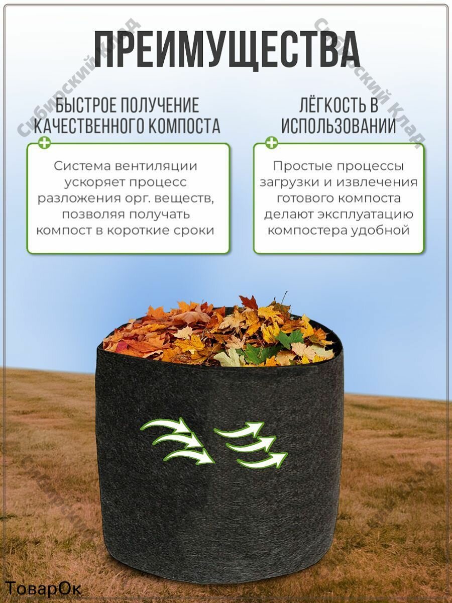 Компостер, 100 см х 100см — фото 1
