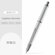 Перьевая ручка PILOT Decimo Push-type F(0.5mm), Белый, White