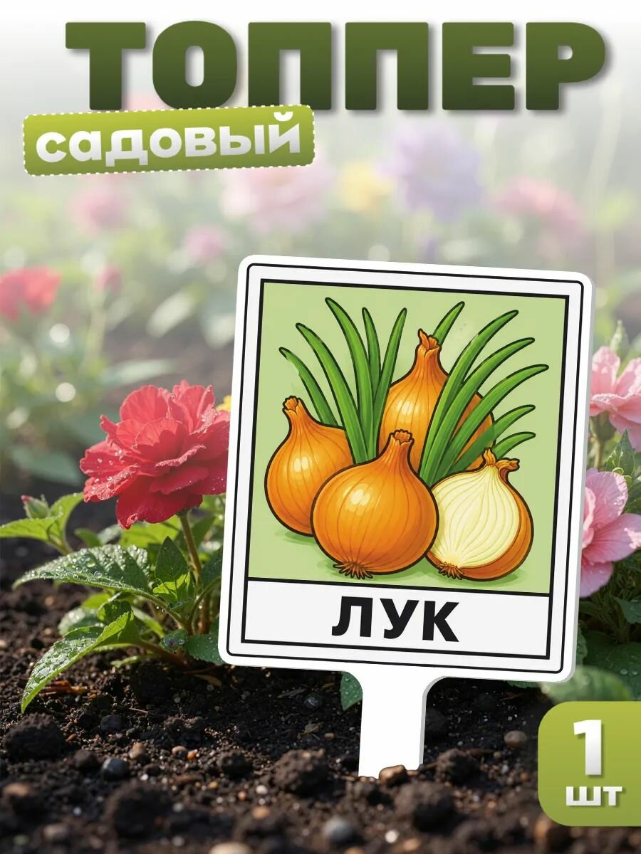 Садовые фигурки для дачи овощи Лук