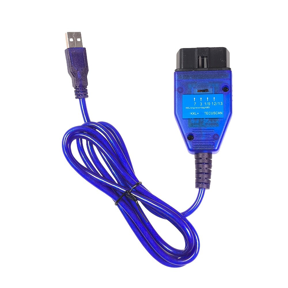OBD2 диагностический USB кабель с чипом FT232RL и переключателем для автомобилей