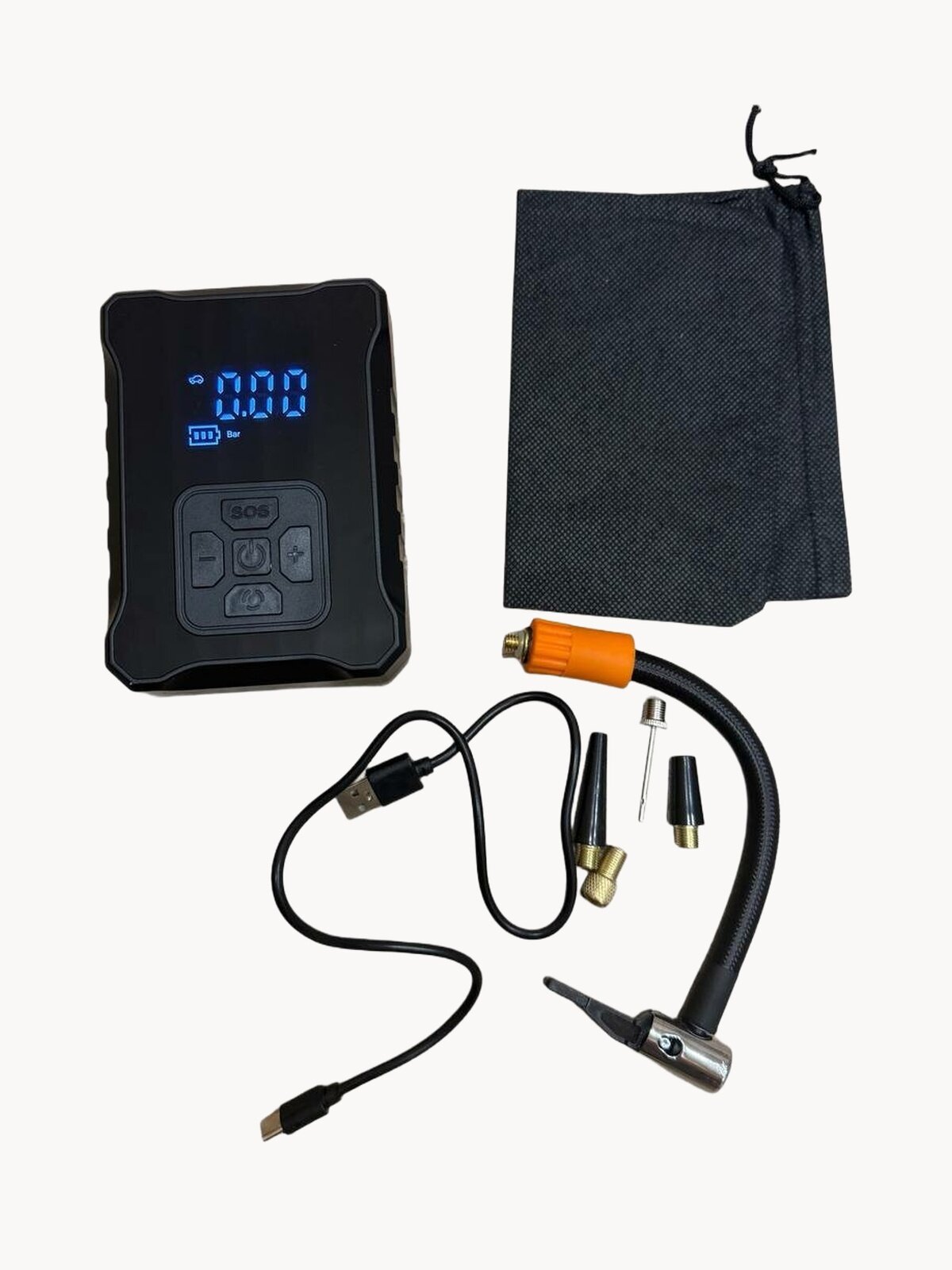 Аккумуляторный воздушный компрессор