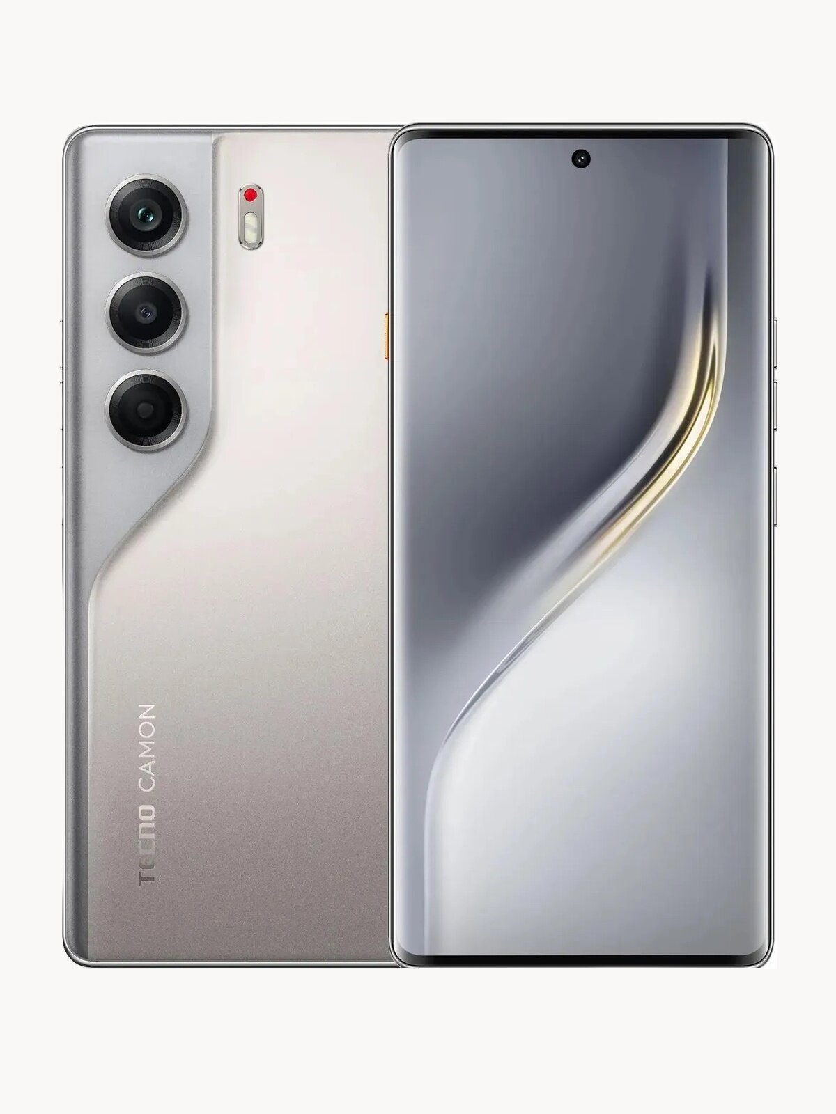 Смартфон TECNO CAMON 40 Pro 5G 12ГБ/256ГБ, титан (sandy titanium)