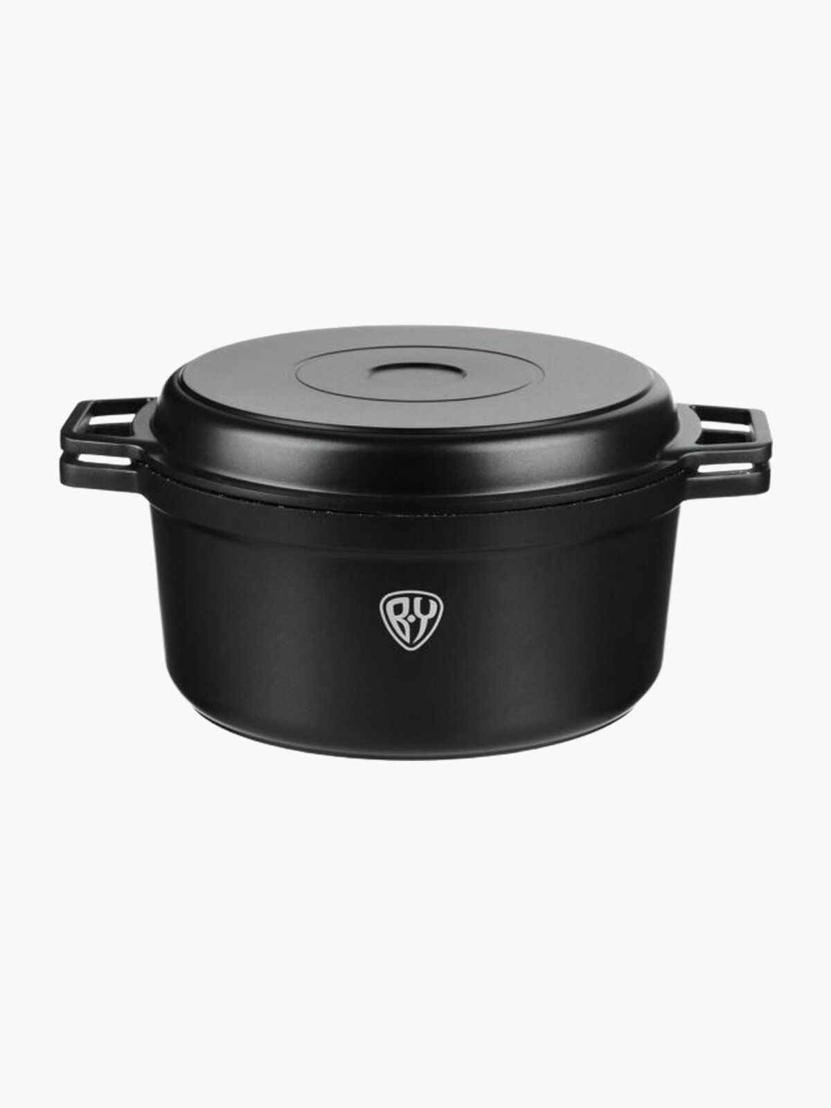 Казан Satoshi Cheget 4.5 л, 24 см, с крышкой-сковородой, алюминий (846-383)