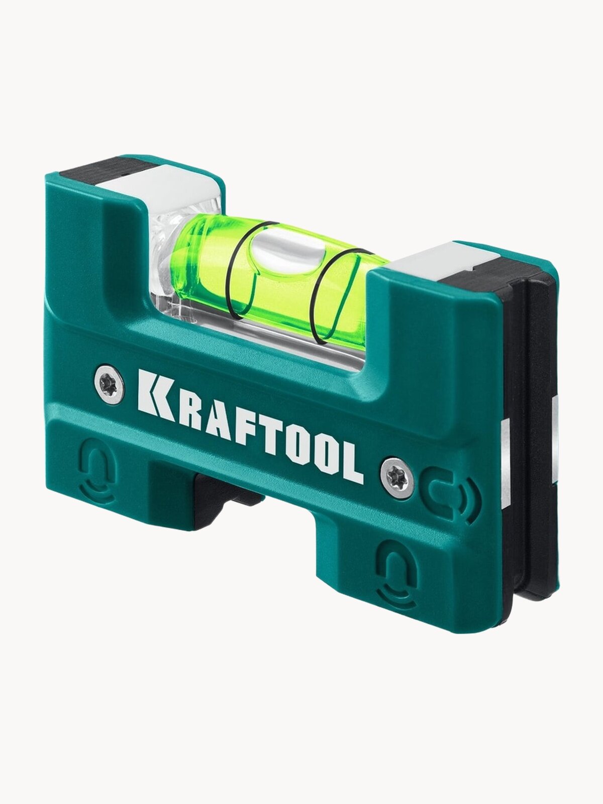 Магнитный уровень KRAFTOOL "Electric", для розеток, 0,5 мм/метр, 76мм