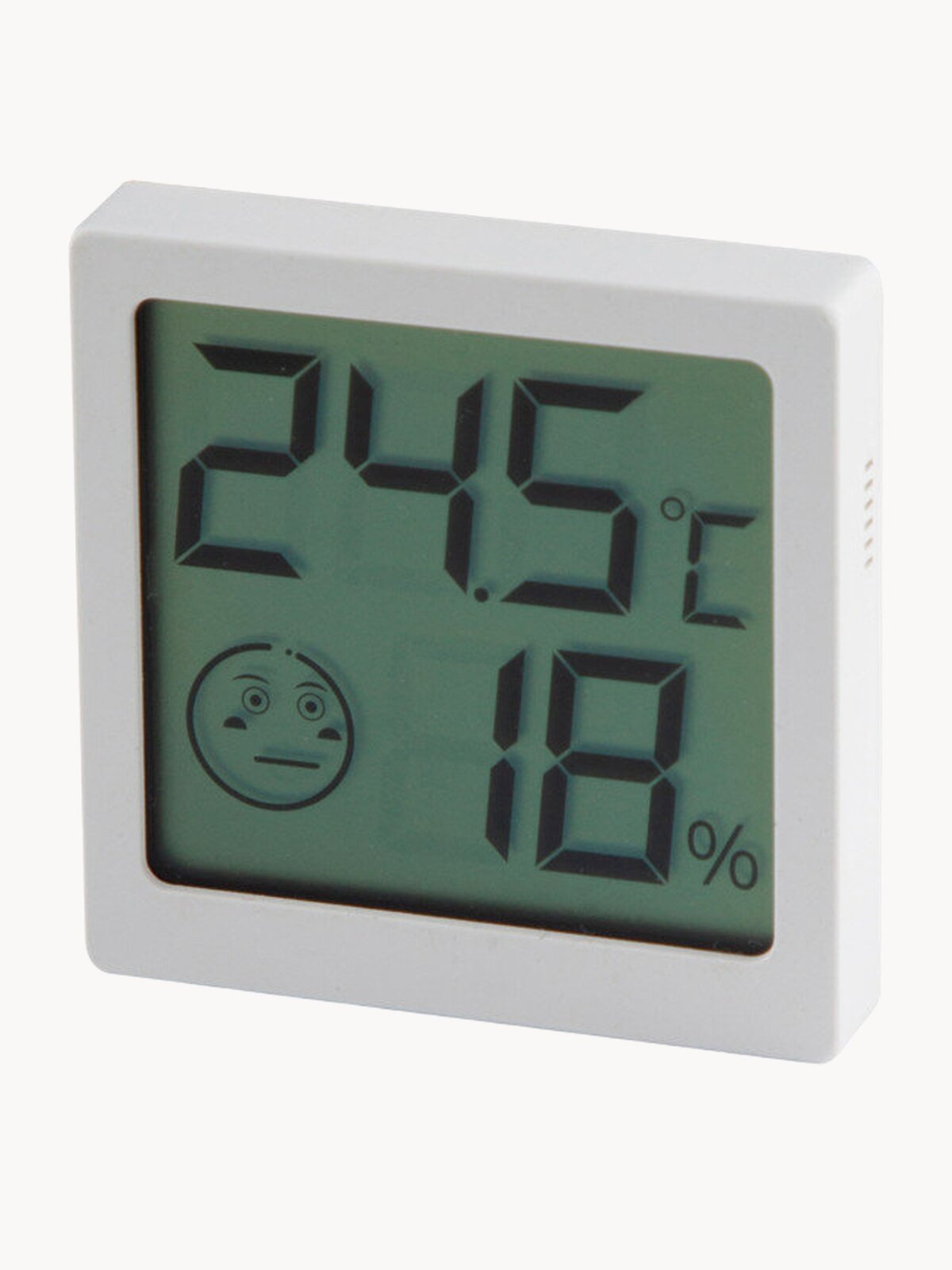 Гигрометр-термометр ENERGY EN-646, цифровой, со встроенным магнитом, белый