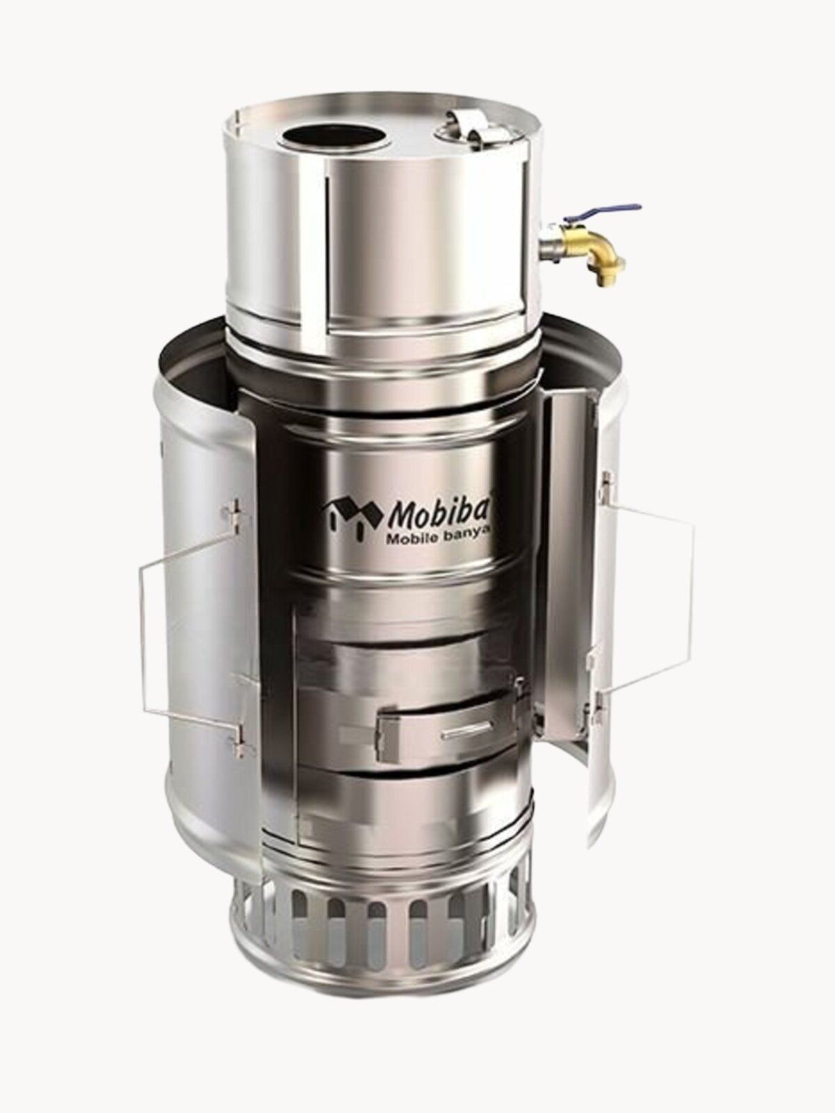 Мобильная баня Мобиба / Кайфандра РБ-200/К5 М3 (с печью Жига-3) цвет фирменный