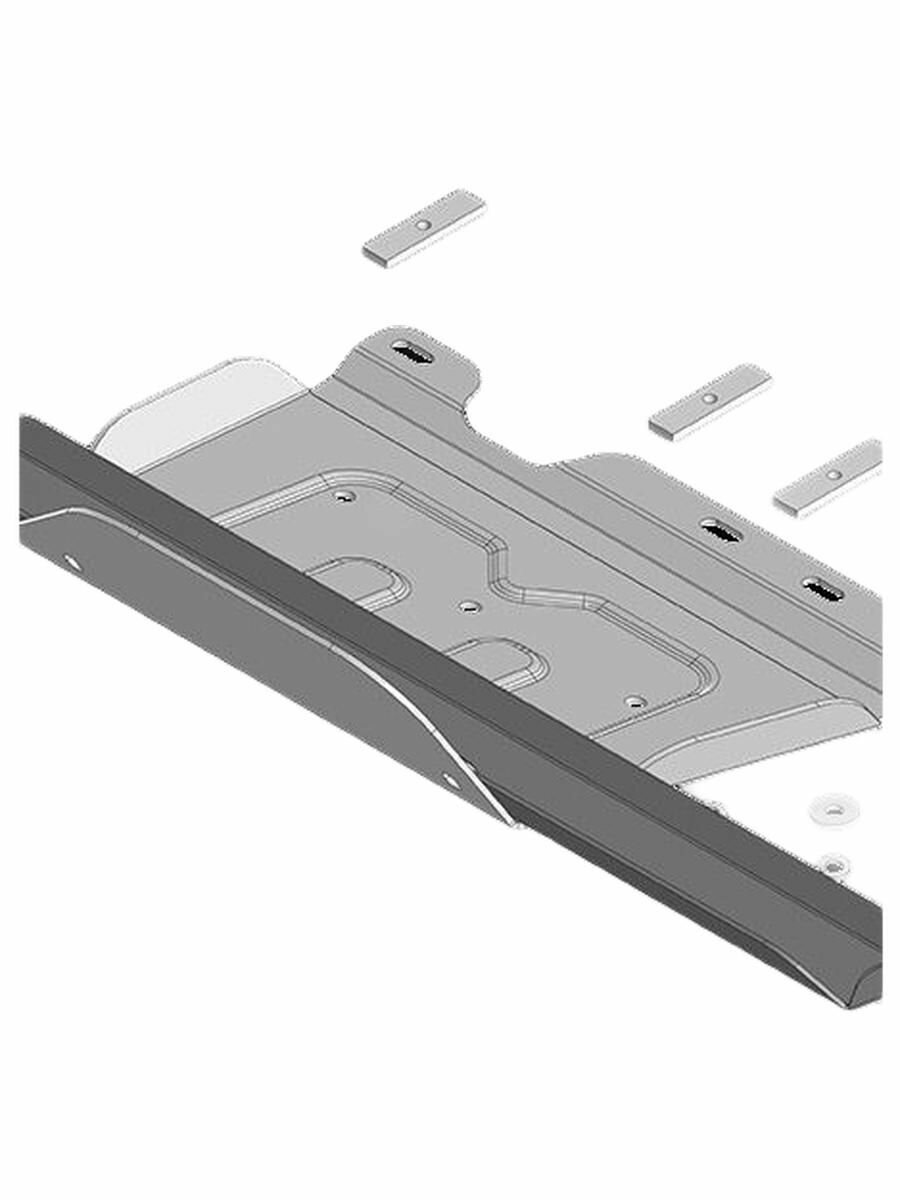 Защита алюминиевая раздаточной коробки для JAC T8 Motodor.348304
