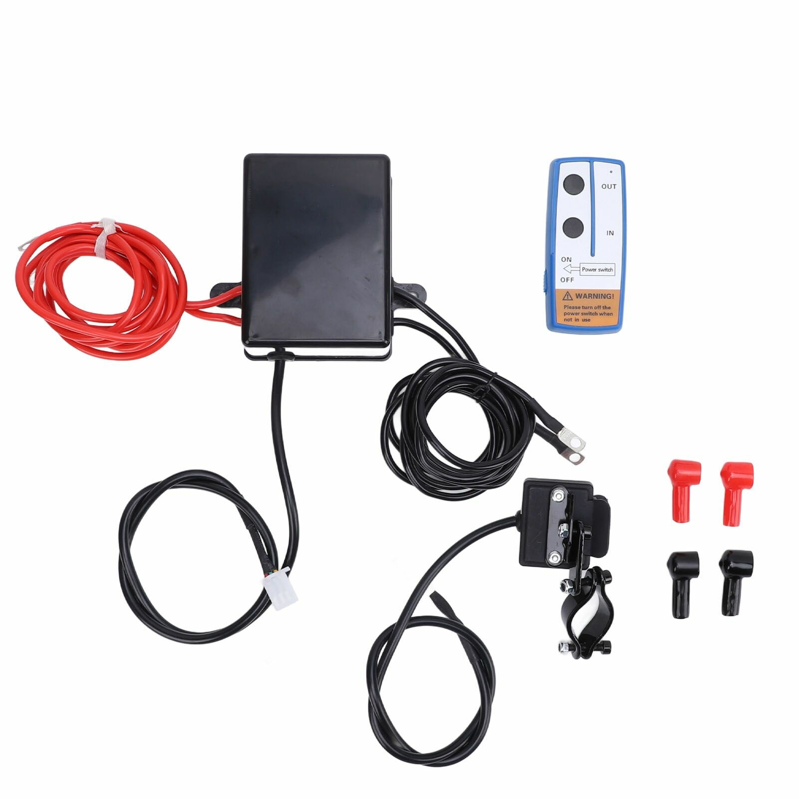 Беспроводной комплект дистанционного управления лебедкой DC12V, универсальный для автомобилей и внедорожников с нагрузкой 2000-4500LB