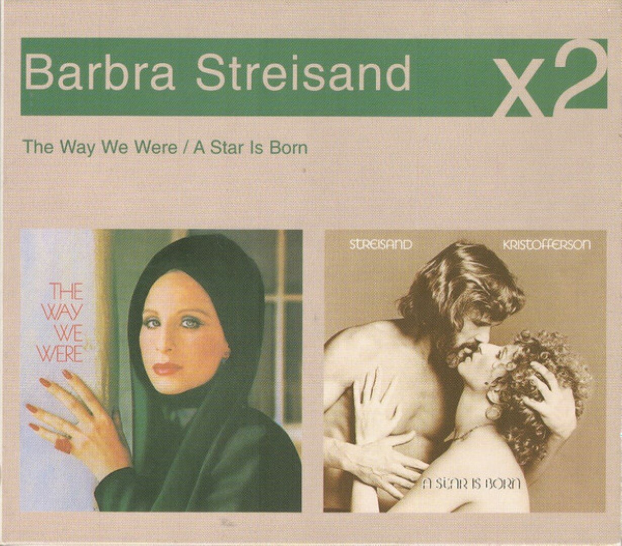 BARBRA STREISAND The Way We Were / A Star Is Born (Компакт-диск)