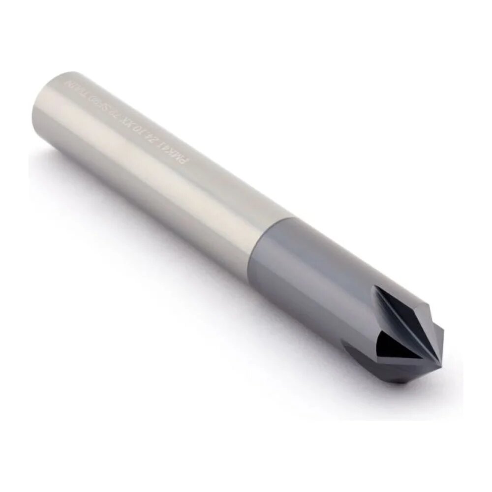 Фреза для снятия фасок твердосплавная по металлум, хв-к 10 мм, Z4 CNCINS PMK41. z4.10. XX.72. SF90 TiAlN 10x72