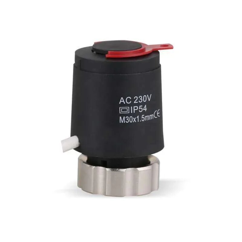 Тепловой привод для коллекторного клапана, AC 230V, IP54, M30x1.5mm, NC-black