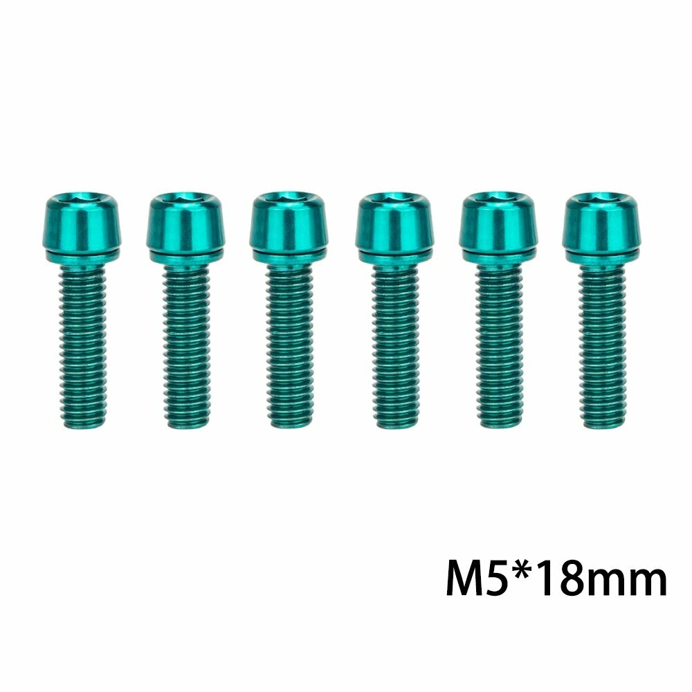 Болты M5x18 Green, 6 шт.