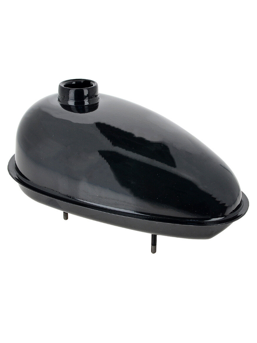 Бензобак , 2,5 л, чёрный (с внутренней резьбой под бензокран) для веломотора F80
