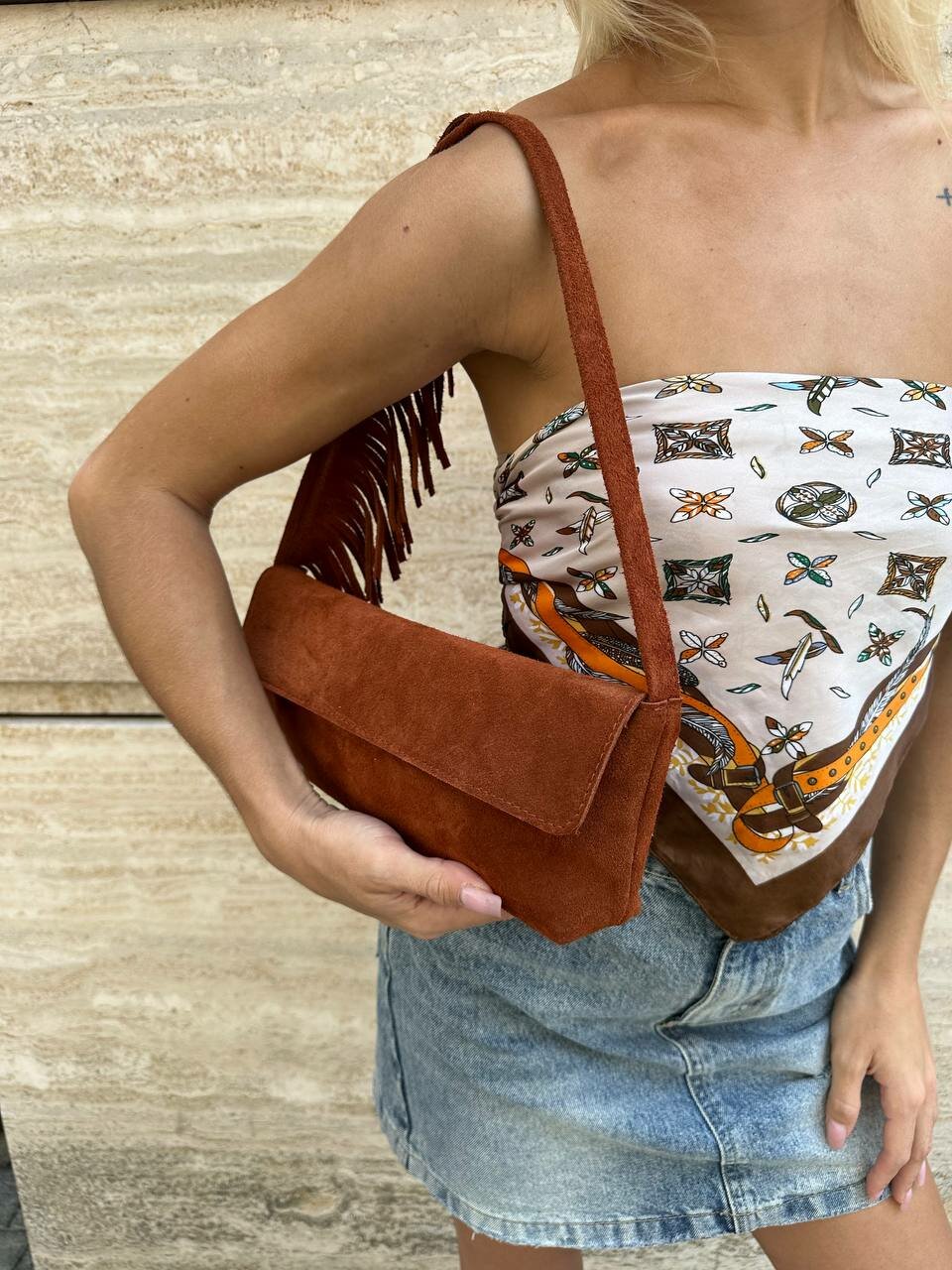 Сумка багет