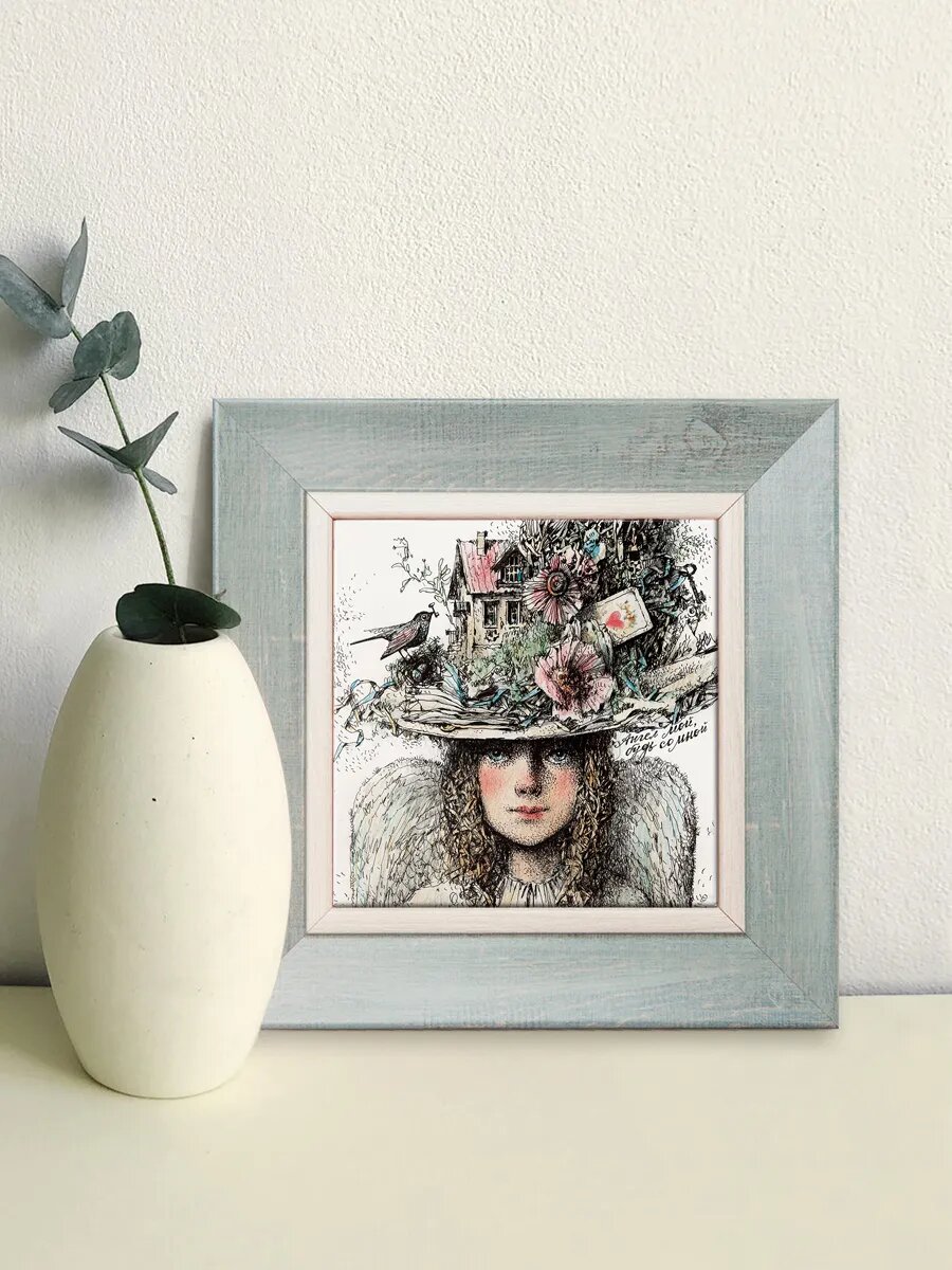 Картина на стену с ангелами