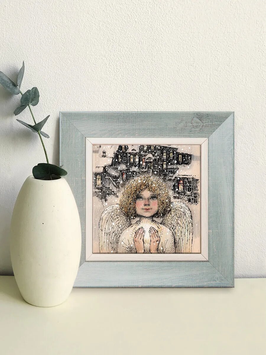 Картина на стену с ангелами