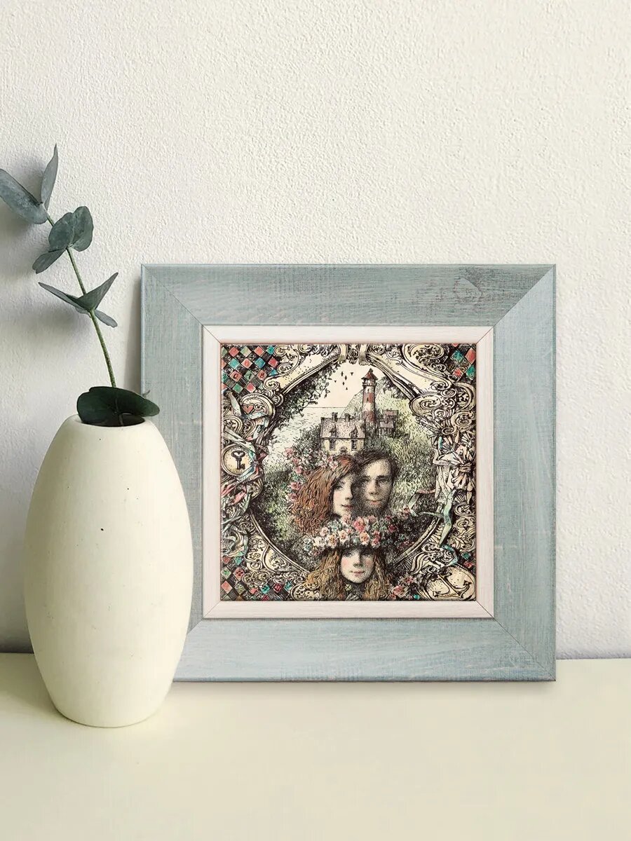 Картина на стену с ангелами