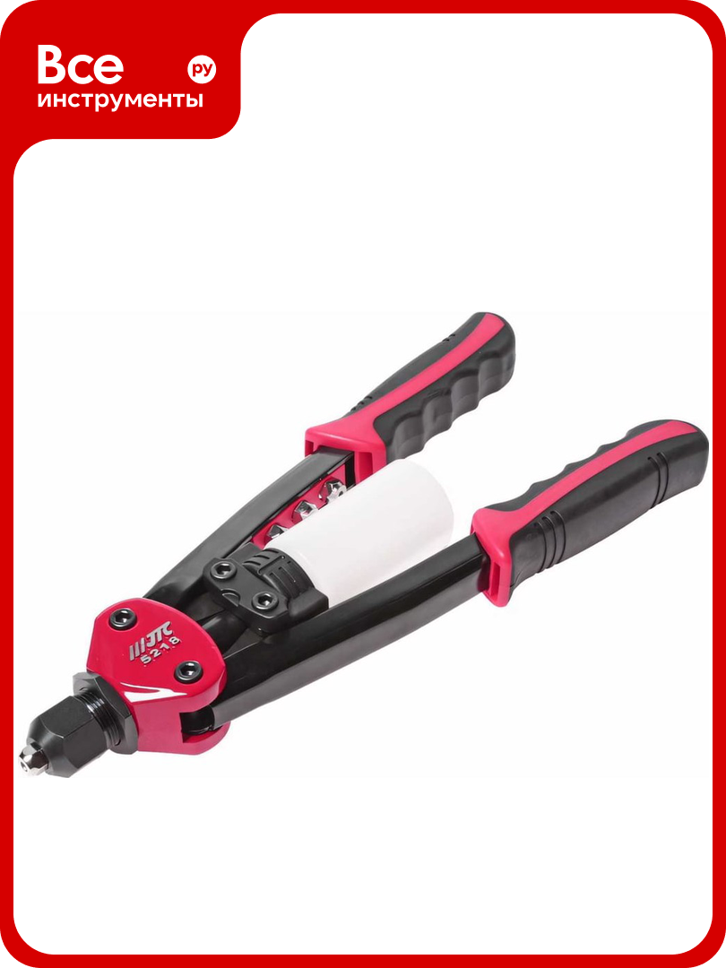 Ручной вытяжной заклепочник с контейнером для сбора стрежней, 325мм JTC 5218