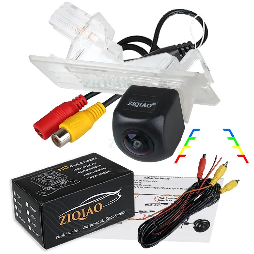 ZIQIAO для Renault Duster Dacia 2009-2019 Fluence 2012-2019 HD камера заднего вида HS134 HS135, HS134 For Fluence, 720P