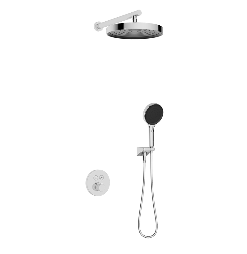 Душевая система скрытого монтажа Kaiser Sano 08277, хром