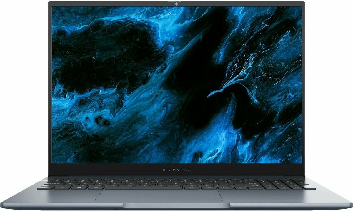 Ноутбук DIGMA PRO Pactos 16", IPS, AMD Ryzen 5 7430U 2.3ГГц, 6-ядерный, 16ГБ DDR4, 512ГБ SSD, AMD Radeon Graphics, Windows 11 Pro, темно-серый DN16R5-ADXW04