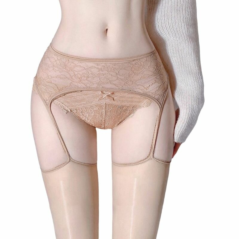 Шелковые чулки с открытой промежностью, Цвет