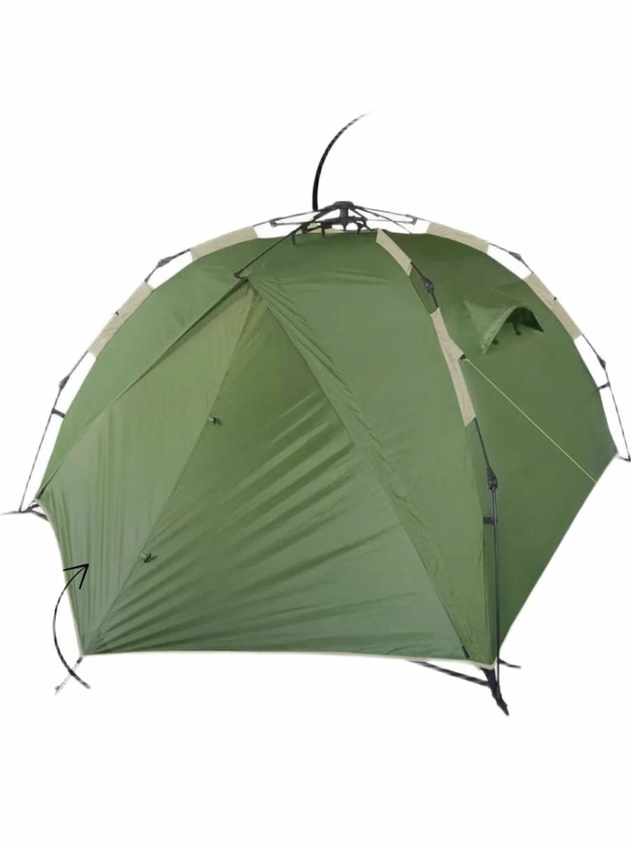 Палатка быстросборная BTrace Flex 3 Pro (Зеленый)