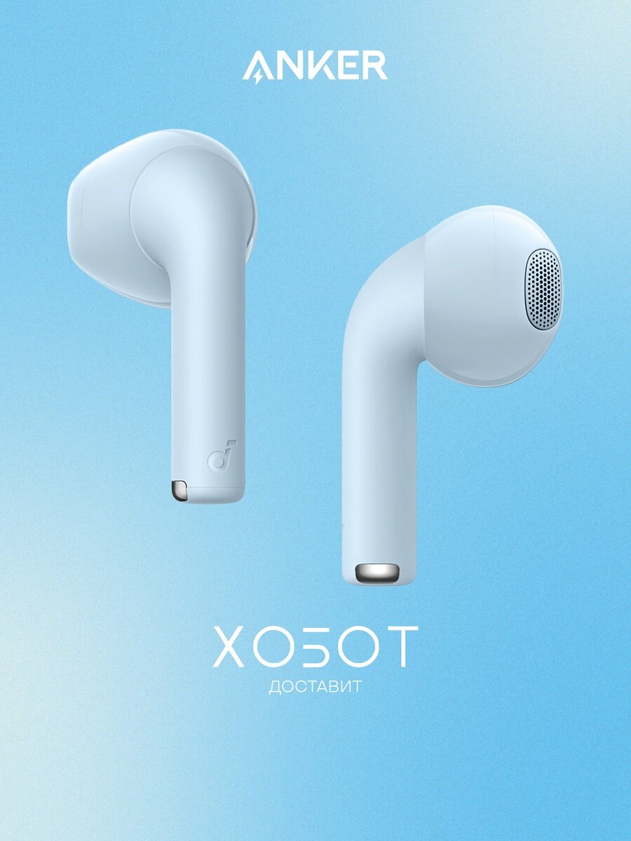 Наушники Anker Soundcore K20i голубой