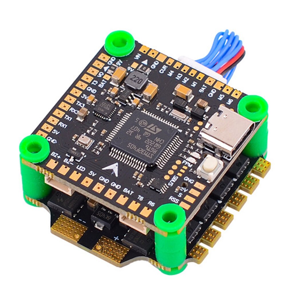 Высокоточные системы управления полетом для гоночных дронов F405V3 с ESC 60A и MPU6500