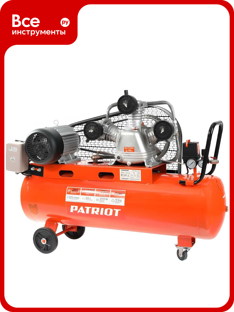 Компрессор PATRIOT PTR100/670 525306330 для измерения давления