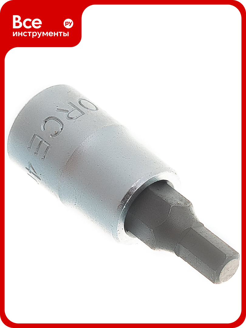 Головка-бита 1/4", 6 гранная, 32 мм, 4 мм FORCE 3243204