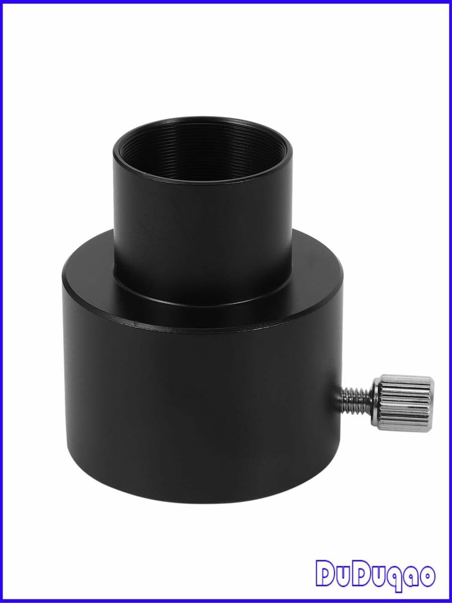 Адаптер окуляра телескопа 0,965 до 1,25 дюйма металлический переходник для астрономии совместим с биноклем и монокуляром 24,5-31,7 мм