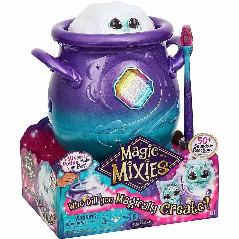 Magic Mixies 2023 Игровой набор интерактивный Волшебный котел , Мэджик Миксис, Более 50 звуков и реакций