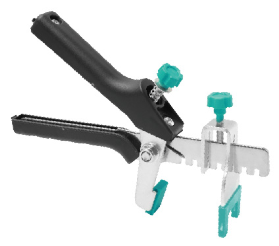 Зажим для выравнивания плитки BIHUI / Бихай щипцы, из металла и пластика, серый, 1шт. / строительство и ремонт