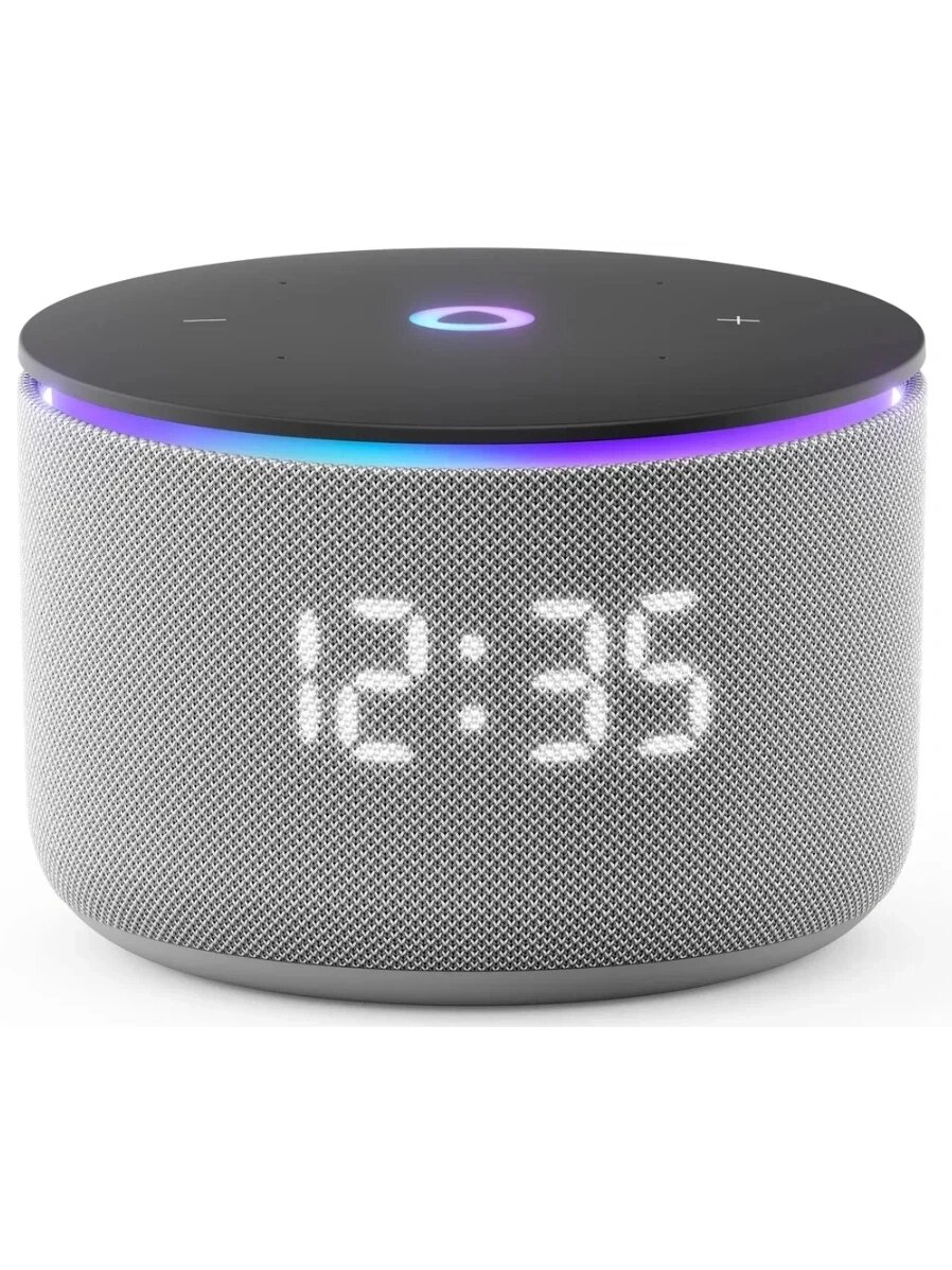 Умная колонка Yandex Станция Мини 3 Про, 18Вт, серый (yndx-00059gry)