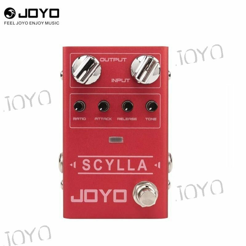 JOYO R-27 SCYLLA Педаль эффектов сжатия басов Педаль для басов студийного класса Низкий уровень шума. Высокодинамичная схема JOYO R 27