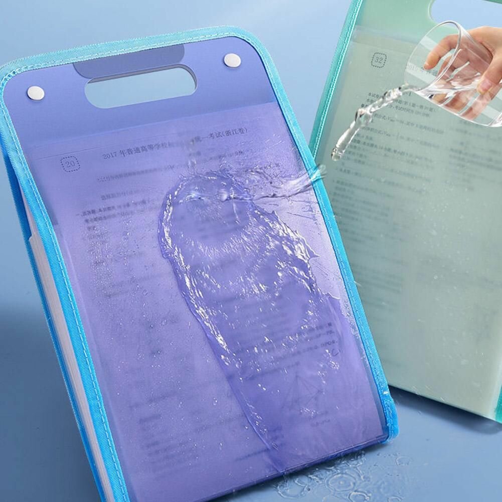 Портативная вертикальная папка, формат А4, Подходит для студентов, преподавателей и офисных работников.